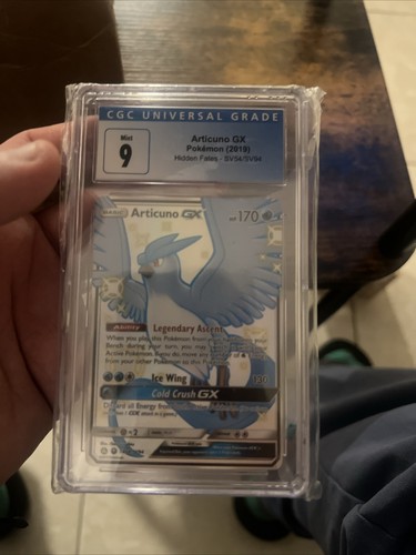 Articuno GX Hidden Fates Sun & Moon SV54/SV94 - GEM MT PSA 9 | eBay
