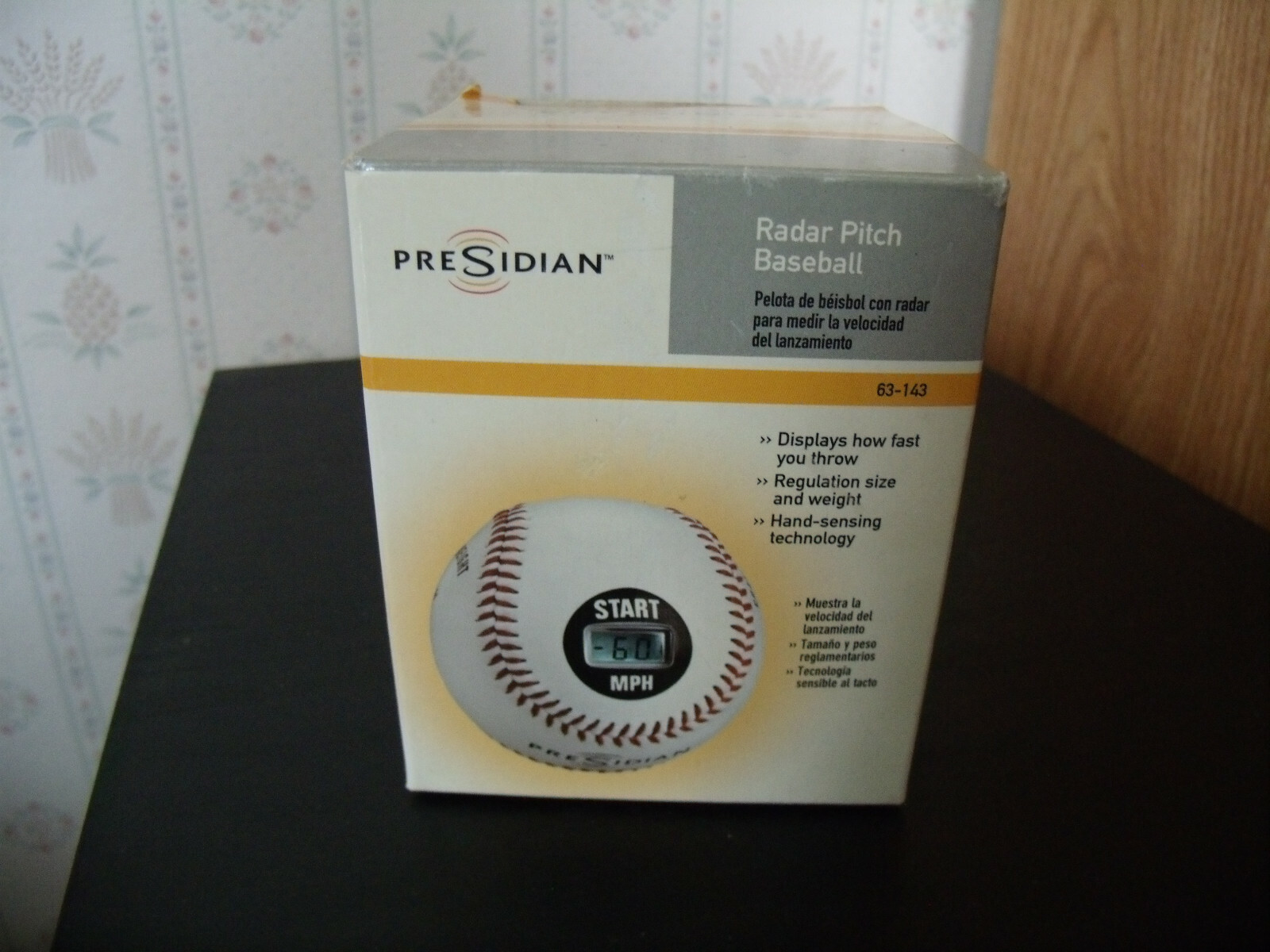 PRESIDIAN RADAR PITCH BASEBALL, MANUAL, DISTANCE MEASURING STRING NEW ...