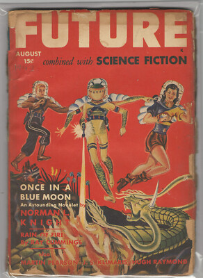 Future combined with Science Fiction Stories PULP August 1942 Vol 2 ...