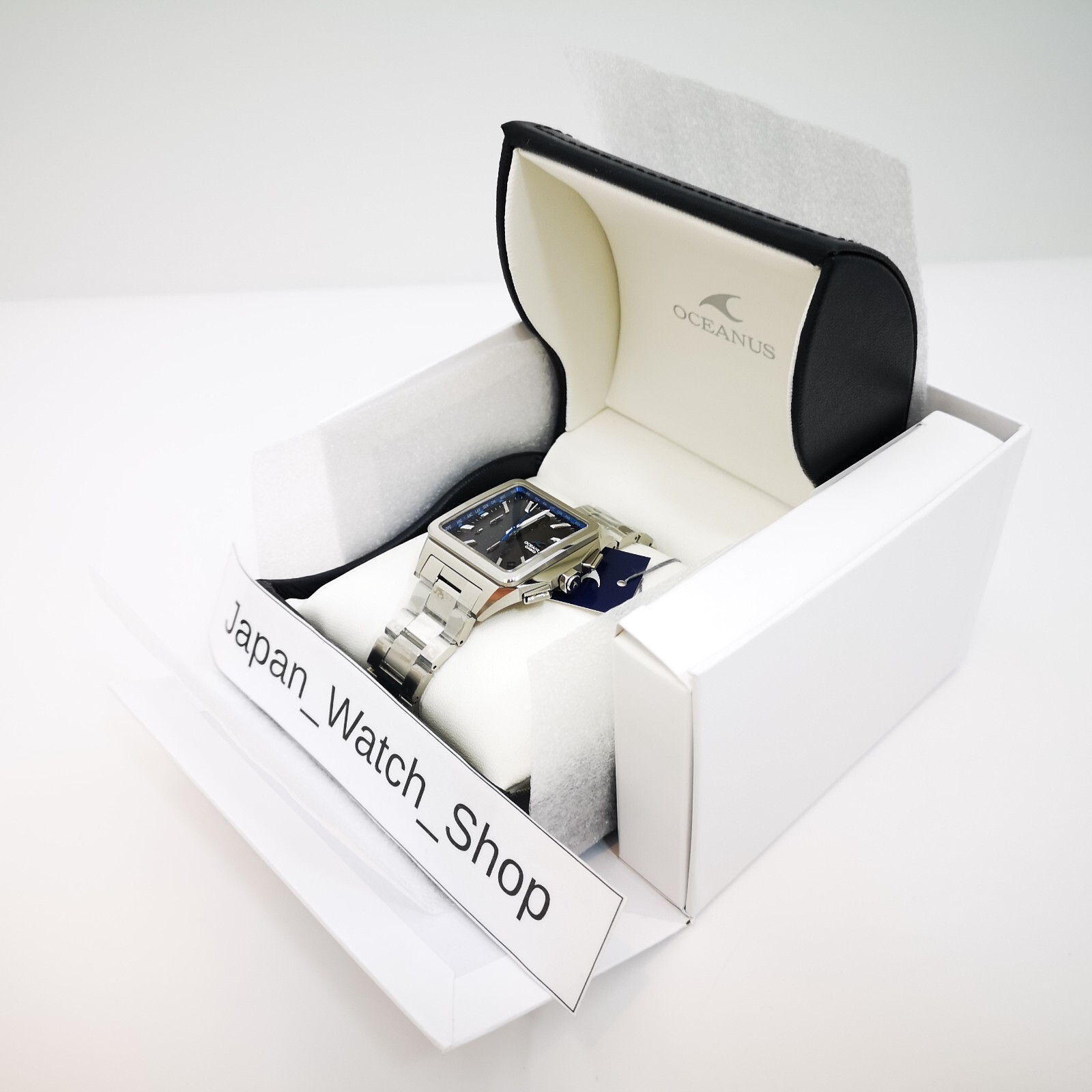 CASIO OCEANUS Classic Line OCW-T5000-1AJF Black Bluetooth Men's Watch ...