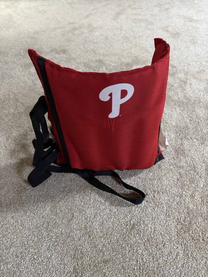 Philadelphia Phillies Logo Red Coleman Packable Stadium Seat Chair W ...