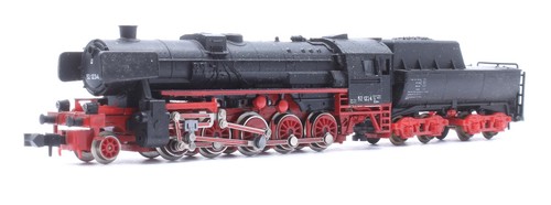MINITRIX 'N' GAUGE 2051 DB BLACK/RED 2-10-0 CLASS BR52 #52 1234 STEAM ...