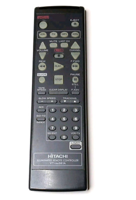 2 x Hitachi Remote Controls RB-AXC15 Audio Remote, VT-RM361A ...
