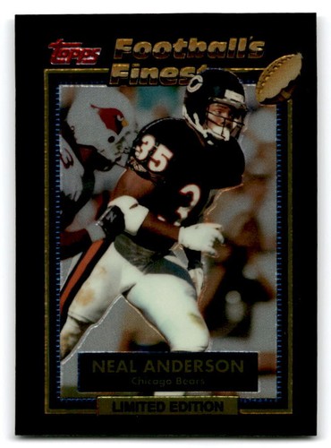 1992 Finest # 1 Neal Anderson | eBay