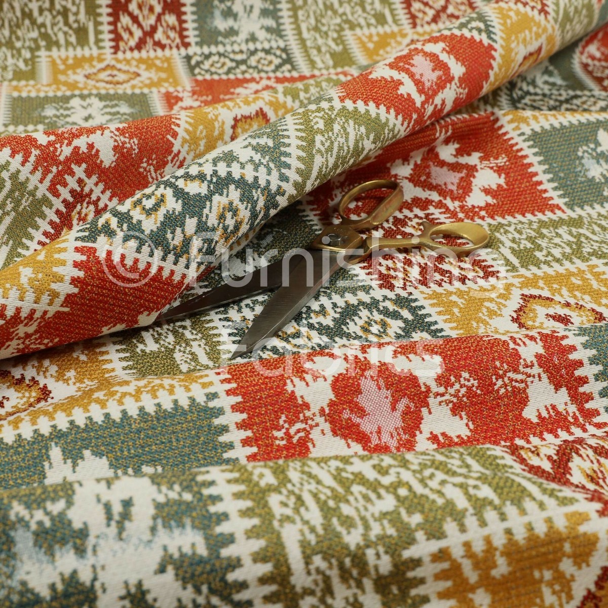 Patchwork Upholstery Fabric