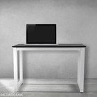 55.11"Wood Computer Table Home Study Desk Office Furniture PC Laptop ...