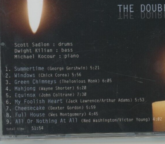 Scott Sadlon - The Double Life (Audio CD) Brand New In Shrink Wrap ...