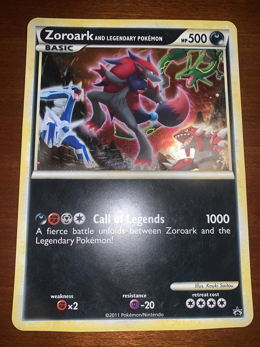 Zoroark Pokemon Card 1000 Damage
