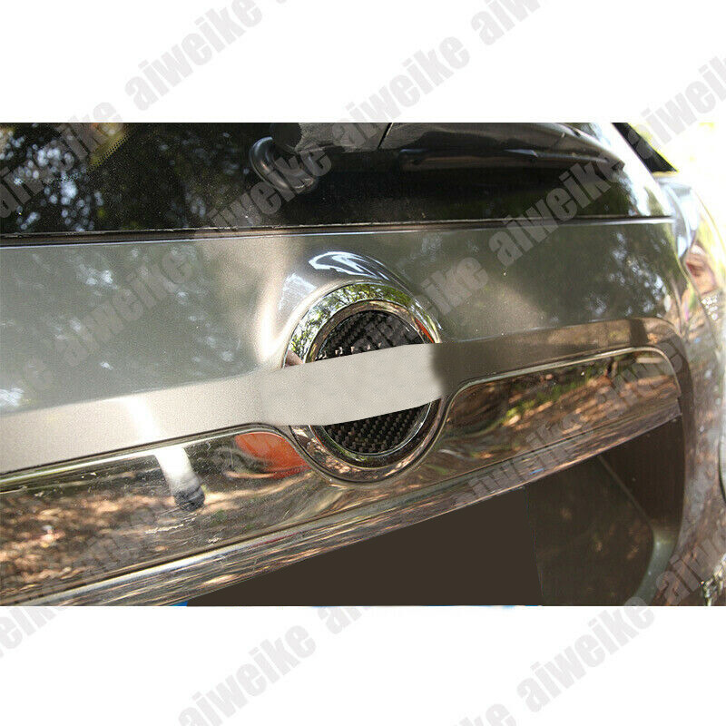 For Nissan Rogue 2014-2020 Car Real Carbon Fiber Car Rear Emblem Badge ...