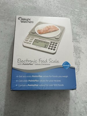 Weight Watchers Electronic Food Scale w Points Plus Values Database ...