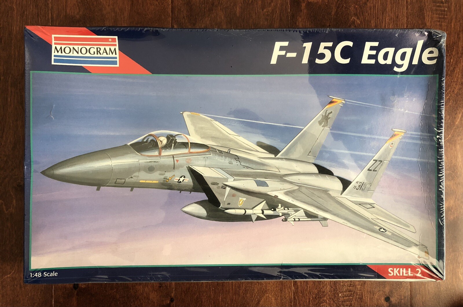 Monogram F-15C Eagle Fighter Jet Model Kit 1:48th NEW Factory Sealed ...