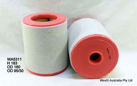 Wesfil air filter for Audi S7 4.0L V8 TFSi 10/12-on C7 Petrol CEUC/CTGE ...