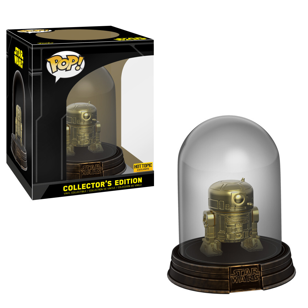 Funko Pop! Vinyl: Star Wars - R2-D2 (Gold) - Hot Topic (HT) (Exclusive ...