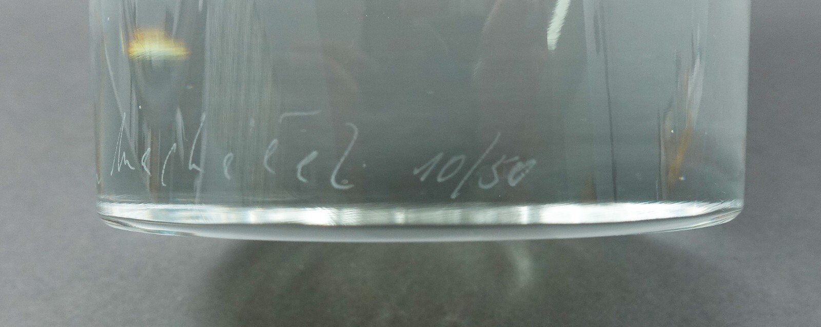 Milan Machacek Princ Oggetti Optical Art Glass Lenses Concave Cylinder ...