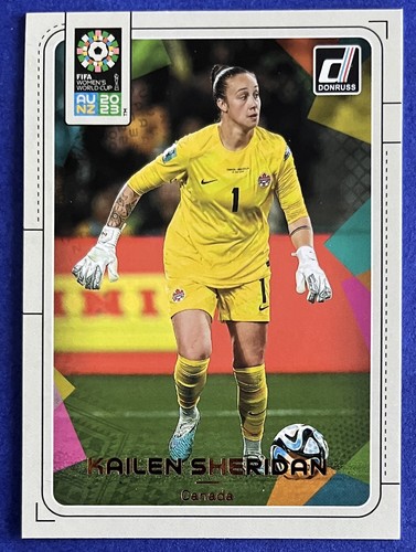 Kailen Sheridan 2023 Donruss FIFA Women's World Cup Card #24 CANADA | eBay
