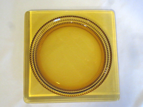 DUNCAN & MILLER TERRACE AMBER 6" SQAURE PLATE | eBay