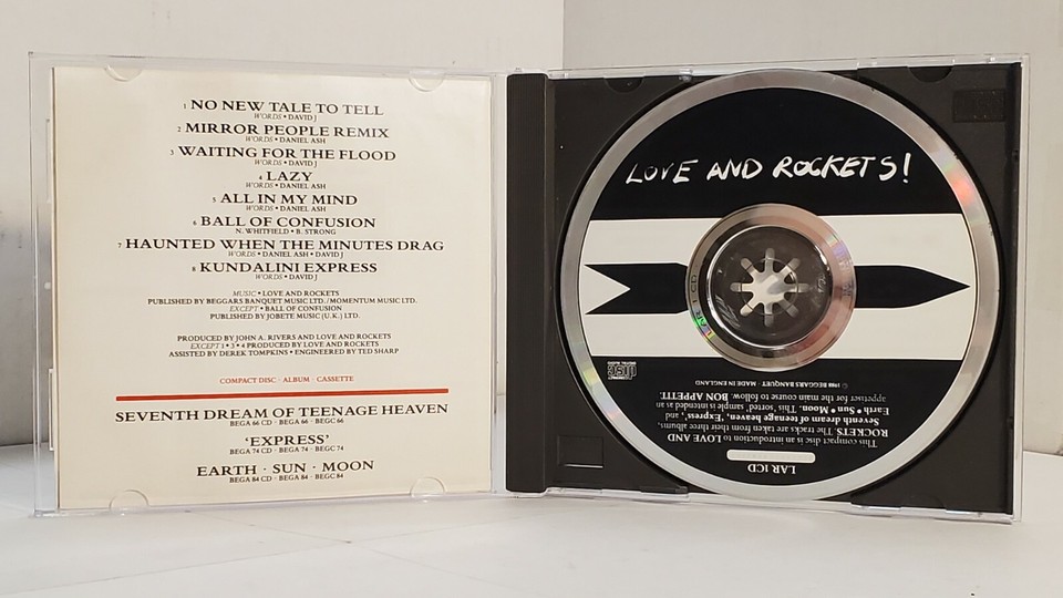 Love and Rockets - Sorted Sample (CD, 1988) Made in England | eBay