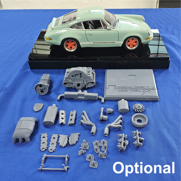 Porsche 911 Singer and engine Model Kit Scale 1/20-1/24 | eBay