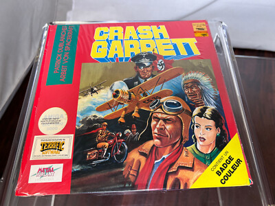 CRASH GARRETT by Metal Hurlant ~ Atari ST ~ Vintage DISK Factory Sealed ...