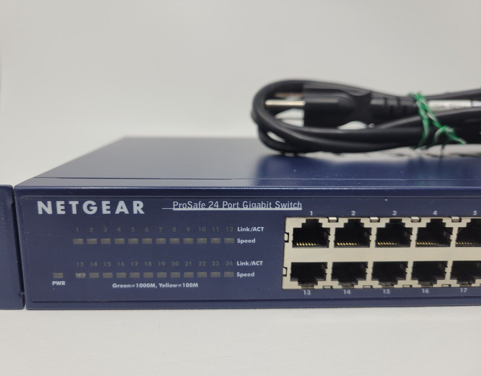 Netgear ProSafe JGS524 v1 24 Port Gigabit Unmanaged Switch w/power | eBay