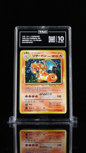 1999 Pokemon CD Promo Charizard #006 Japanese TAG 10 | eBay