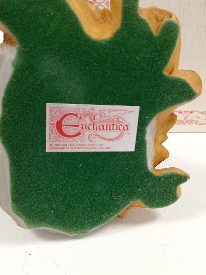 ENCHANTICA Oralon Summer Wizard Mystic Figurine With COA & Box 1988 ...