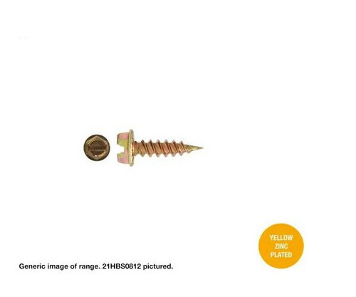 Stitching Galvanised Hex Head Screw 8g x 15mm - Box of 1000 | eBay ...