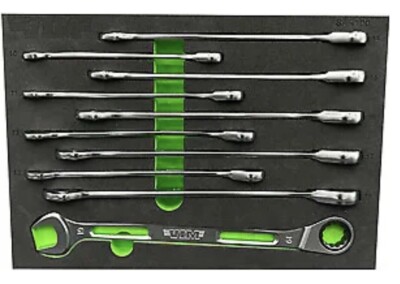 VIM TOOLS SAR100 Slim Angled Ratcheting Wrenches NEW | eBay