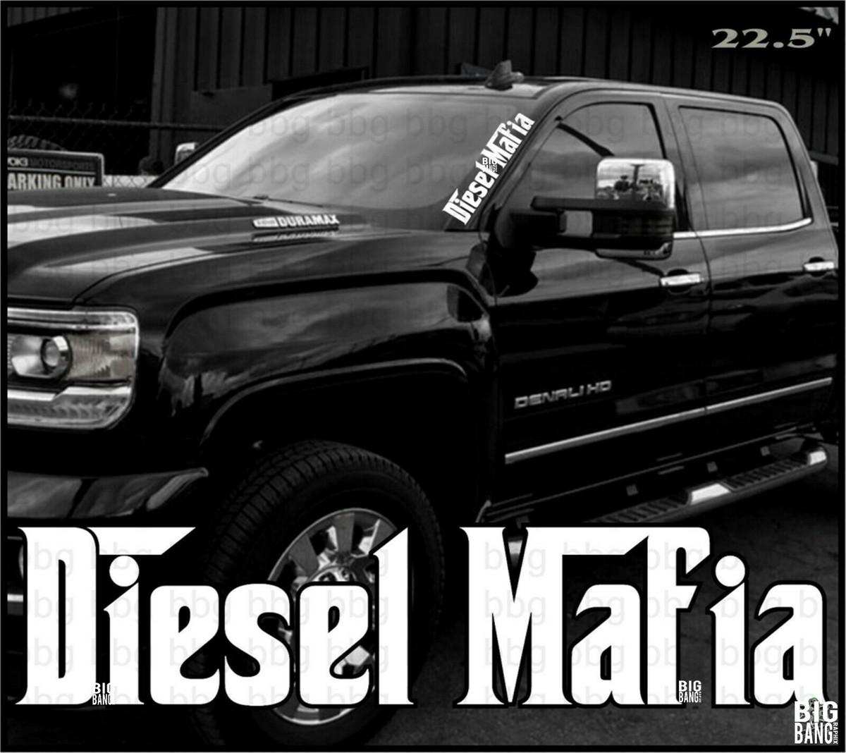 Chevy Diesel Truck Decals