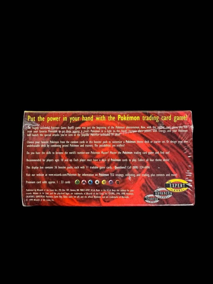Pokemon Base Shadowless 1st Edition Booster Box (English) | eBay