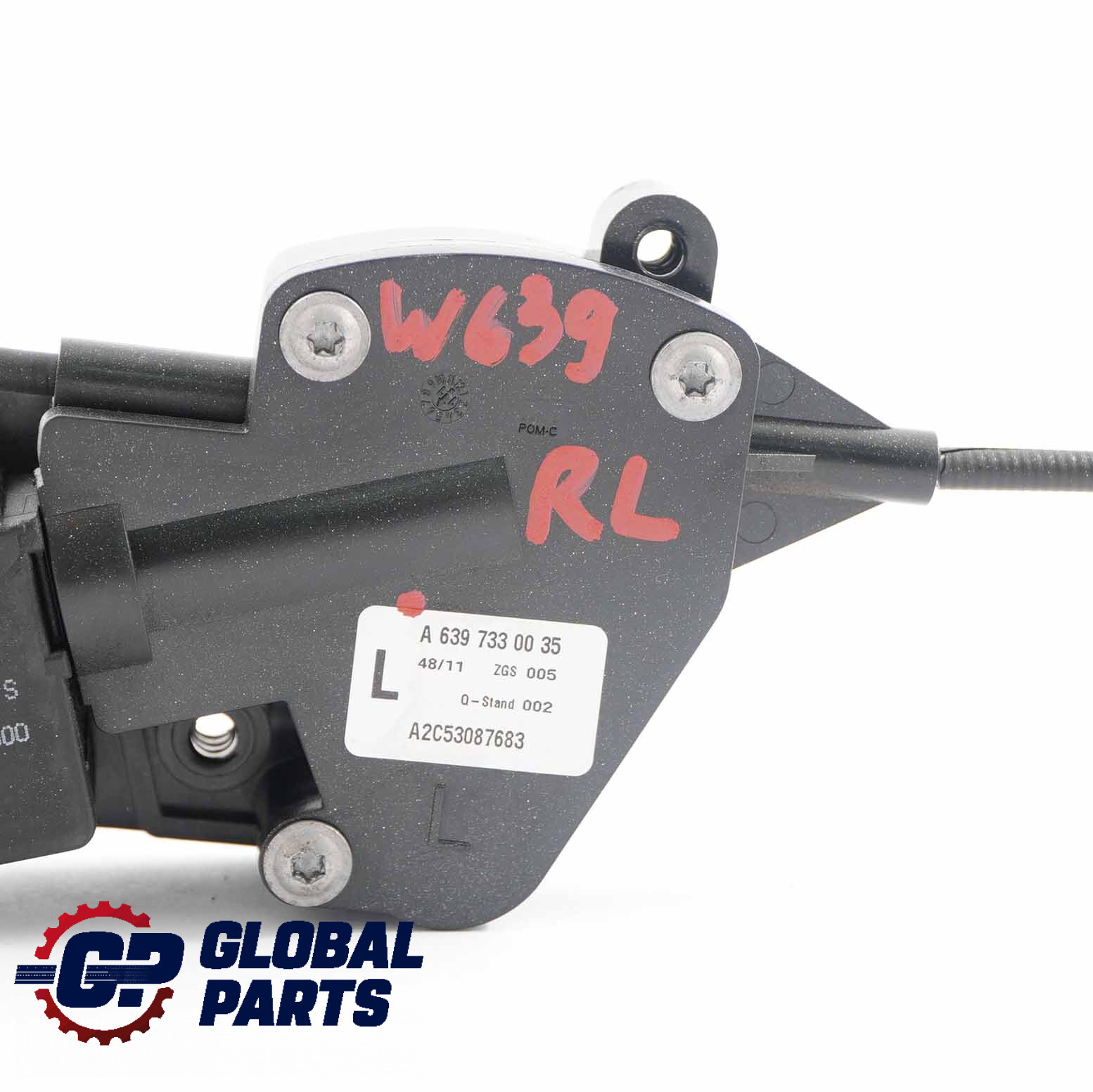 Mercedes W639 Sliding Door Lock Actuator Mechanism Rear Left N/S ...