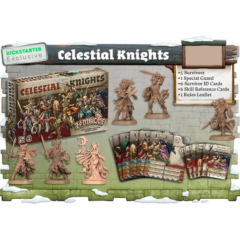 Zombicide: White Death Celestial Knights - Kickstarter Exclusive | eBay