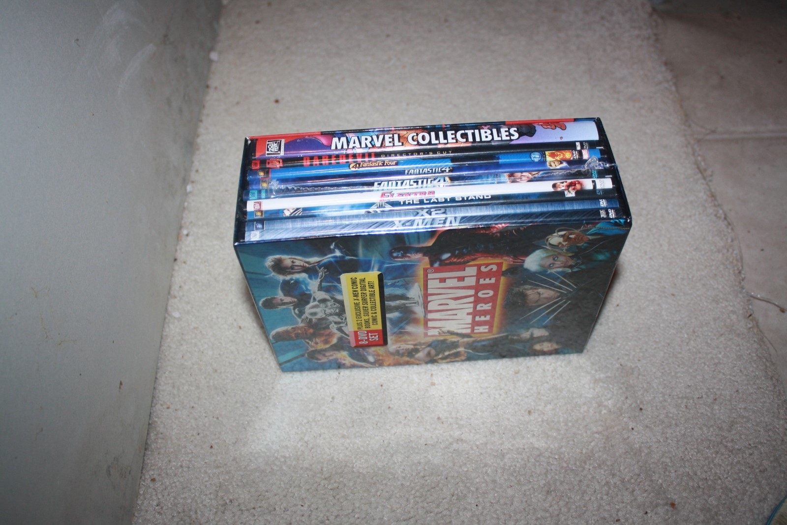 Marvel Heroes Collection (DVD, 2009, 8-Disc Set, Movie Cash) *Brand New ...