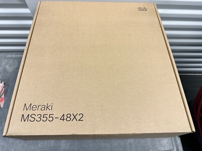 Cisco Meraki MS355-48X2-HW 48-Port UPoE Switch 4xSPF+ 2xQSFP+ - BRAND ...