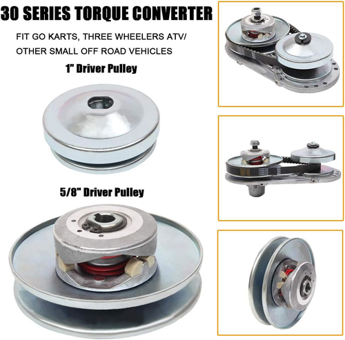 MOOSUN Torque Converter Comet Clutch Go Kart Clutch 1 Inch Replaces ...