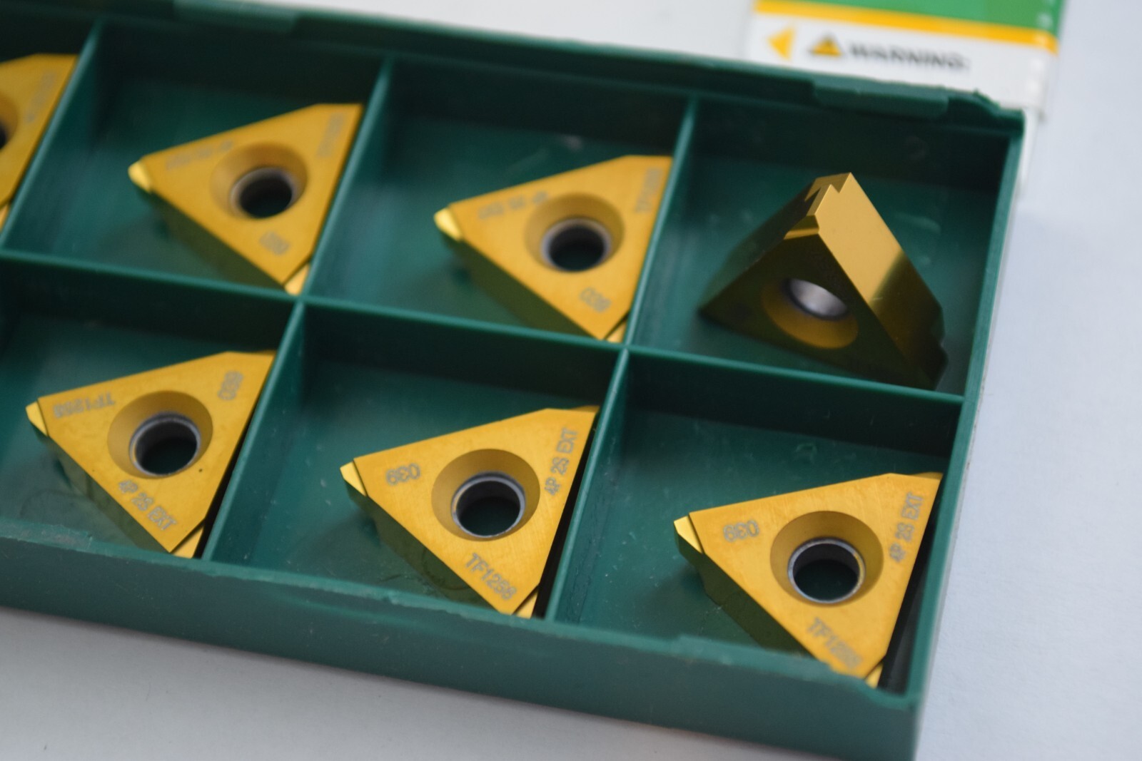 10 x TOOL FLO Carbide Inserts - TNMC444P2SEXTTF1256GP50C, S1256444N4C ...