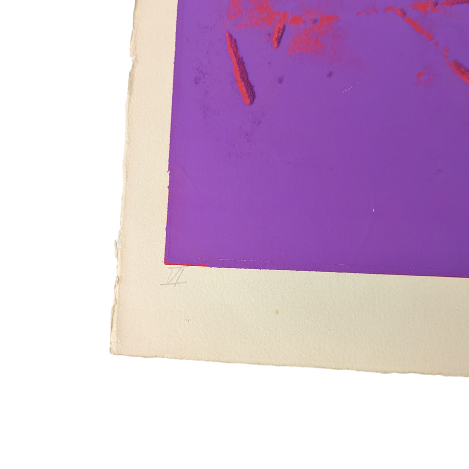 Vtg William Weege Song of Songs Silk Screen Mylar Print 1969 Nordness ...