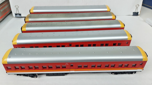 5 x Powerline N.S.W.G.R. Passenger Coaches - Candy. HO Scale. KD's ...