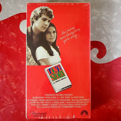 Love Story (VHS) Original NEW Paramount SEALED RARE OOP Ryan O'Neal Ali ...
