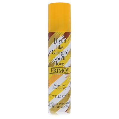 Designer Imposters Primo! by Parfums De Coeur Body Spray 2.5 oz for ...