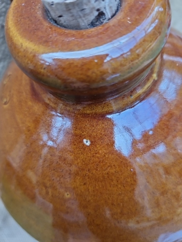 Vintage Flagon PERRY BRO'S CIDER MILLS DOWLISH WALK Display Storage Jar ...