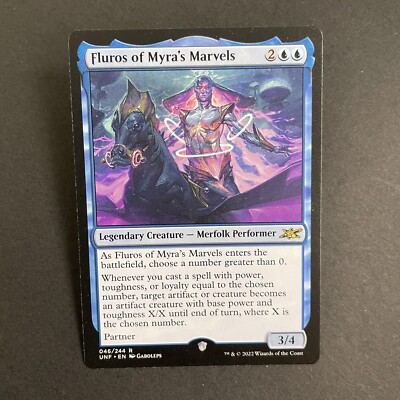 MTG Fluros of Myra's Marvels 46 /244 Near Mint Unfinity Legendary ...