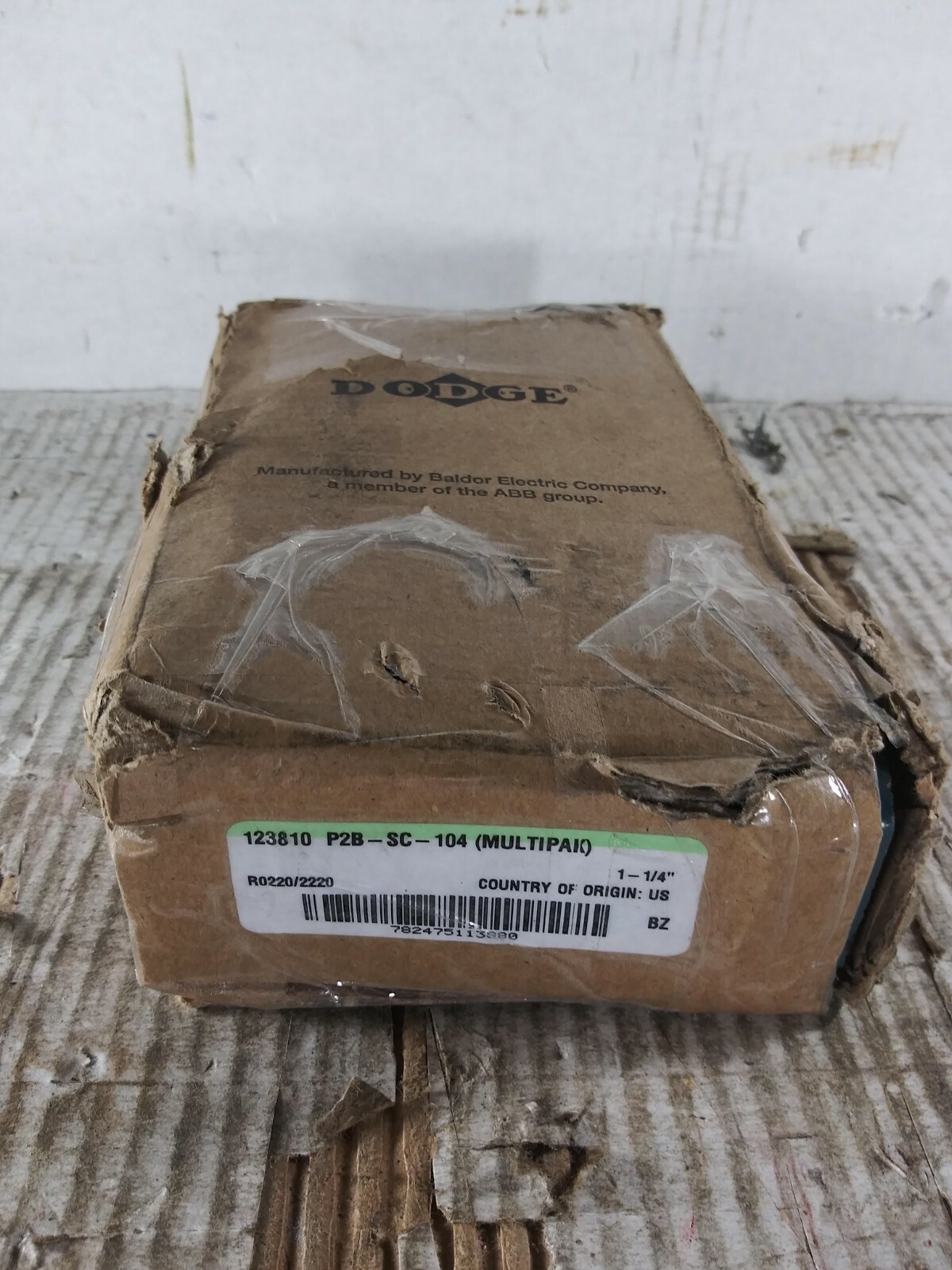 1 NEW DODGE 123810 P2B-SC-104 PILLOW BLOCK BEARING 1-1/4" NIB ***MAKE ...