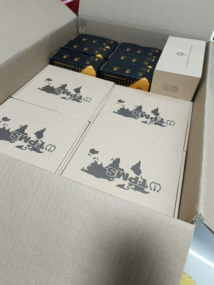 New Tire Pressure Monitor System for Scania Truck 8 External Sensors ...