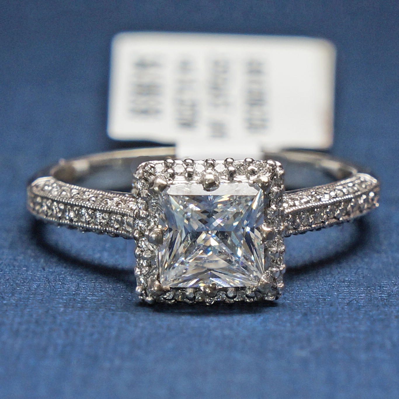 Tacori Diamond 18k White Gold Engagement Ring Tacori style 2502 ...