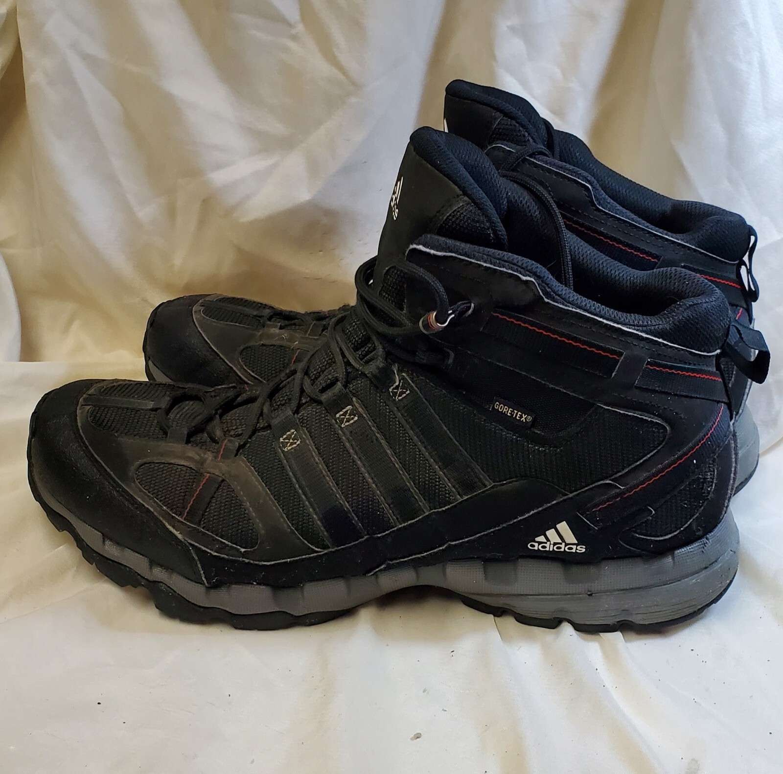 Adidas Ax 1 Mid GTX Black/Grey Mens Hiking Boots Sz 13 | eBay