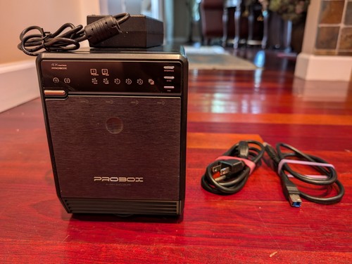 Mediasonic ProBox 4-Bay External Hard Drive Tower (Model HF2-SU3S2 Rev ...