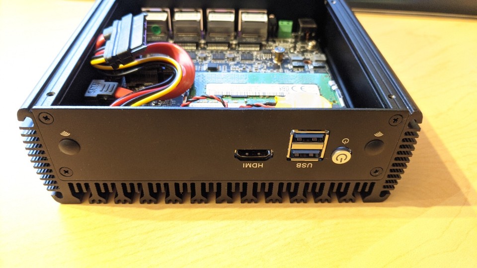 Topton Pentium N5095 Small Fanless Mini-PC 4xIntel 2.5G LAN 4GB pfSense ...