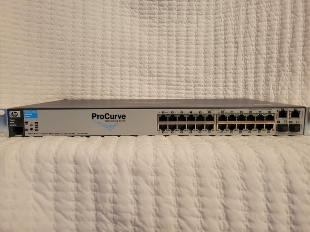 HP 2610 (J9085A#ABA) 24-Ports Rack-Mountable Switch for sale online | eBay