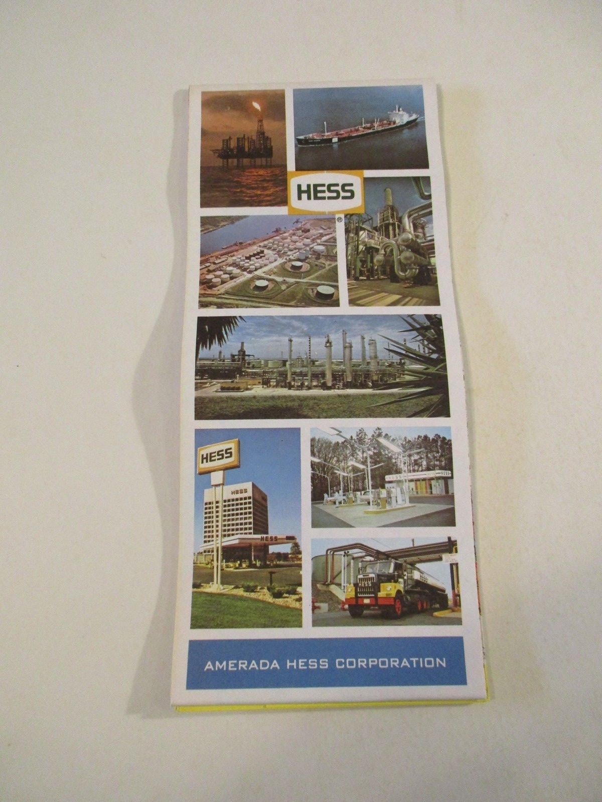 1974 HESS Pennsylvania Oil Gas Service Station Travel Road Map ~ Box C ...